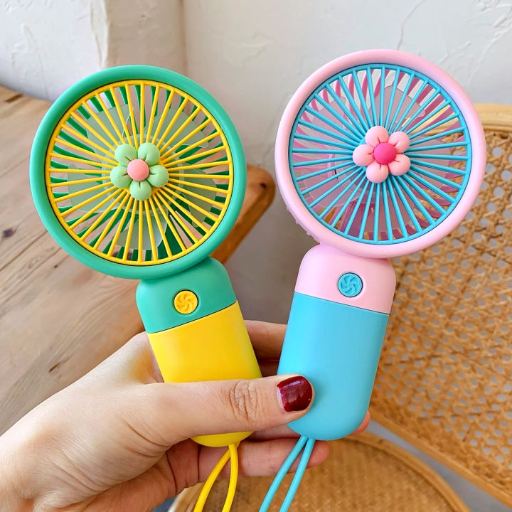 Mini Fan Electric Fan Rechargable Fan Desktop Fans Travel Handheld Fan ...