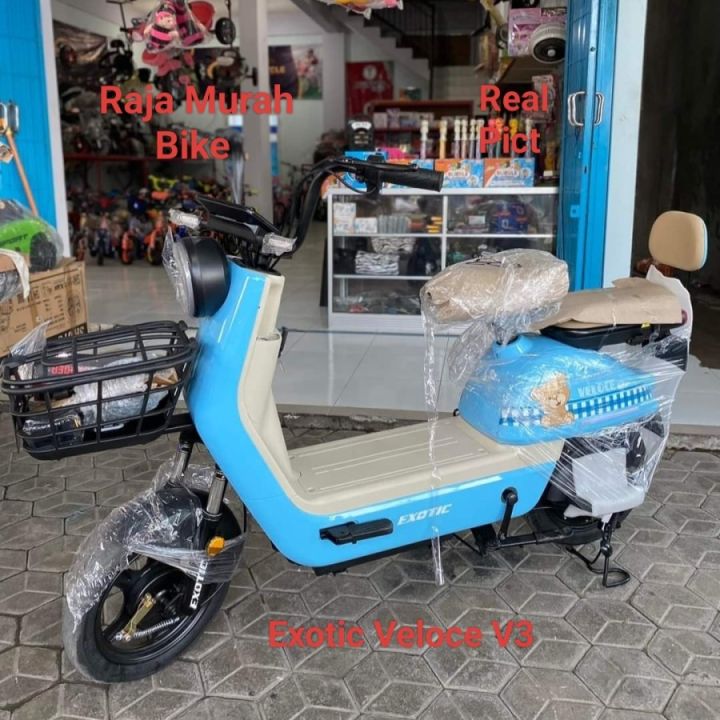 Sepeda Listrik Exotic Veloce V3 Bergaransi Resmi Sepeda Listrik E Bike ...