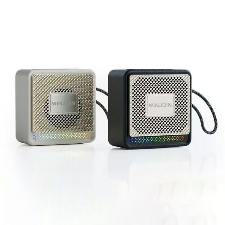 PAZNUL Built-in FM Radio Bluetooth Speaker RGB Lighting Effect Stereo ...
