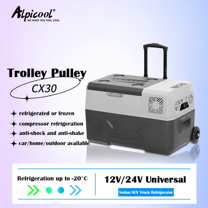 Alpicool Car Refrigerator Compressor Refrigeration 12V24V up -20 ...