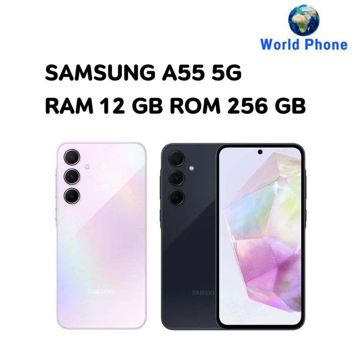 Samsung Galaxy A55 5G Ram 12GB Rom 256GB ประกันศูนย์ 1 ปี ชำระเงินปลาย ...