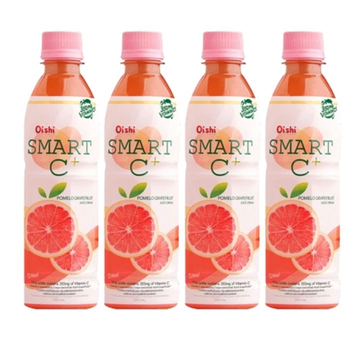 Smart C+ Juice Drink Pomelo Grapefruit Flavor 350ML - Pack of 4 | Lazada PH