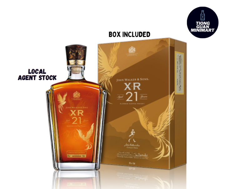 Johnnie Walker XR 21 750ml , with box | Lazada Singapore