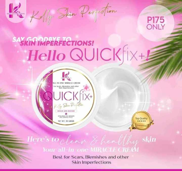 Quickfix+ All In One Miracle Cream by Kelly Skin Perfection | Lazada PH