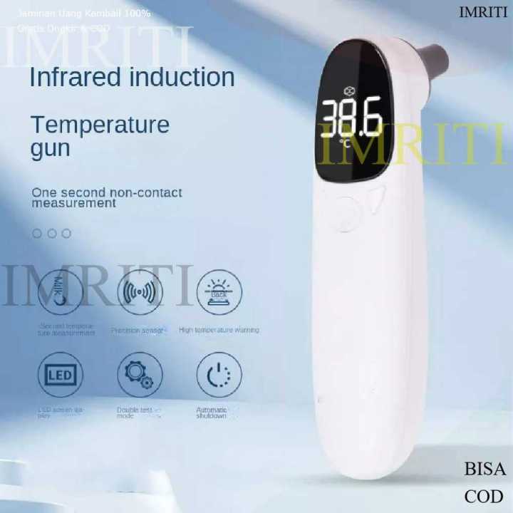 ELFOS Termometer Suhu Badan Digital Thermogun Infrared Dual Mode - E01 ...