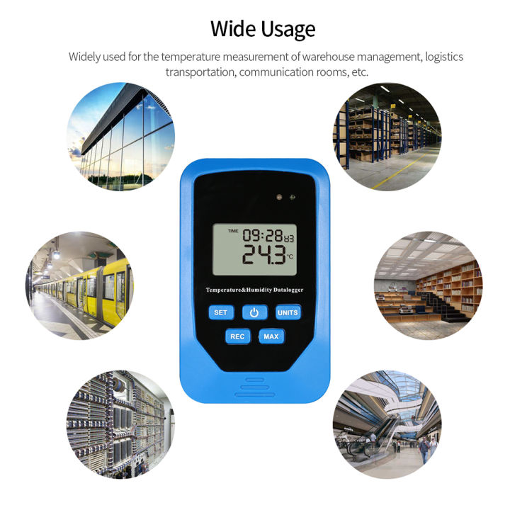 Mini USB Humidity Temperature Data Logger RH TEMP Datalogger Recorder ...