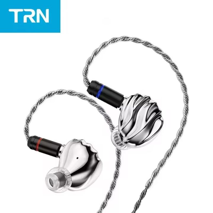 TRN SHELL Four-Unit Dynamic Driver Planar Hybrid IEM Earphones with ...