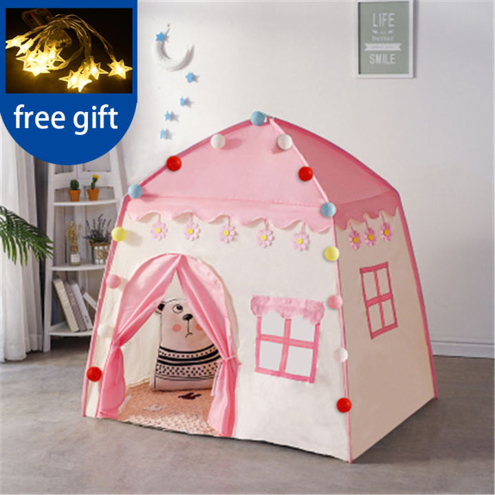 Children's Tent Indoor Outdoor Games Garden Tipi Princess Castle ...