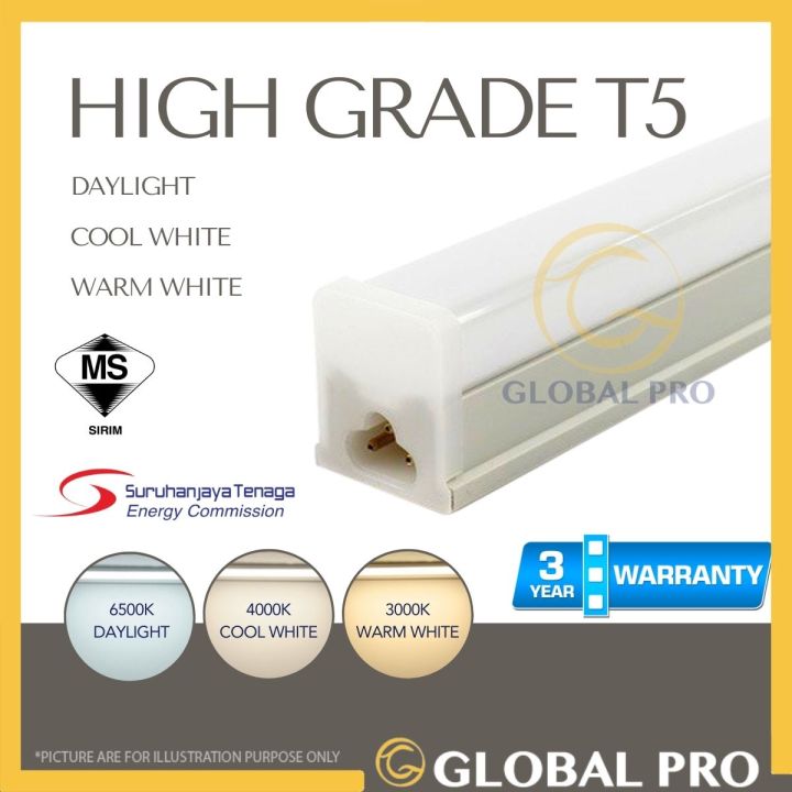 SIRIM Global Pro T5 LED Tube Fluorescent Fitting Drop Curve Light ...