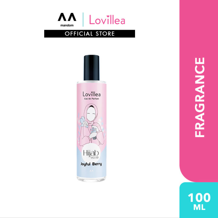 LOVILLEA Hijab Mood Eau De Parfum Joyful Berry 100ml | Lazada