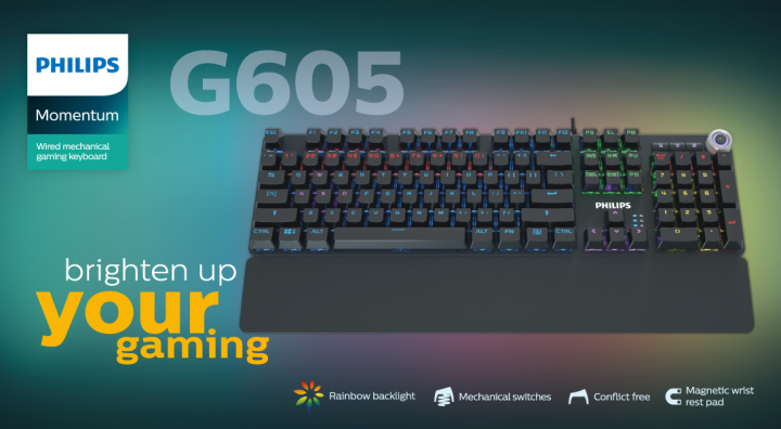 Philips Gaming Keyboard G605 | Lazada.co.th