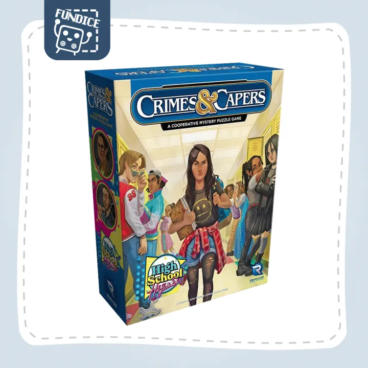 Fun Dice: Crimes & Capers: High School Hijinks Board Game | Lazada.co.th