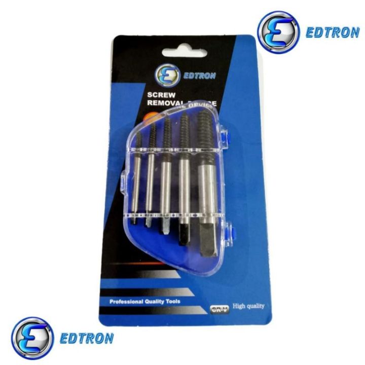 Mata Bor Obeng Tab Balik Set 5 pcs Mata Bor Screwdriver Extractor Tap ...