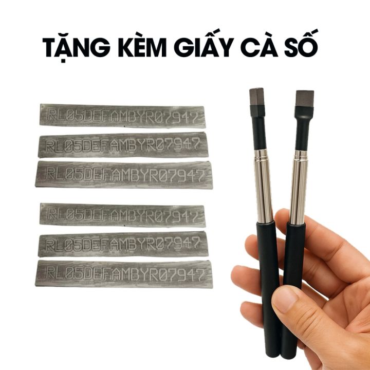 Dụng Cụ Cà Số Khung Số Máy | Chuyên Dùng Cà Số Cho Ôtô Xe Máy | Tặng ...