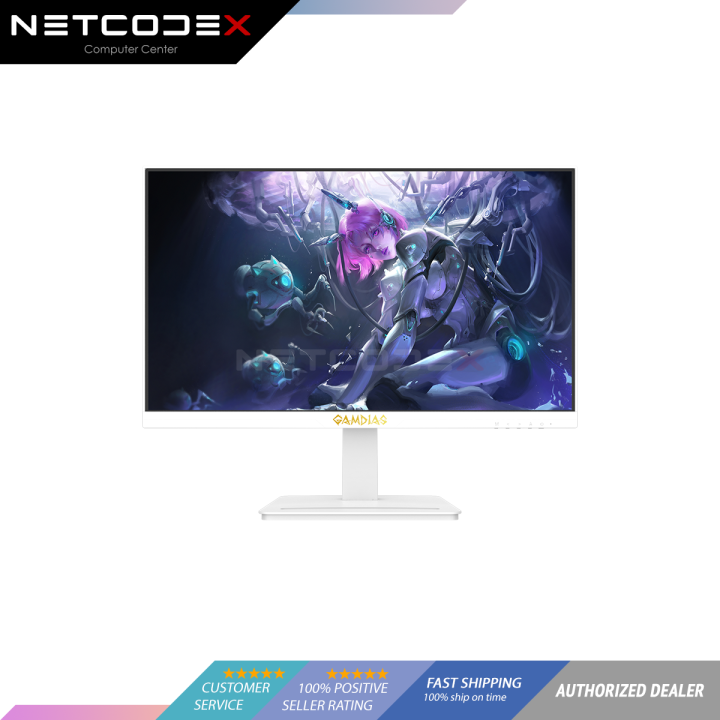 Gamdias Venus HD24IFW 23.8" IPS FHD 165hz 1ms White Gaming Monitor ...