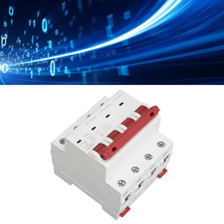 4P DC Circuit Breaker 40A DZ47s 63Z Miniature Circuit Breaker for ...