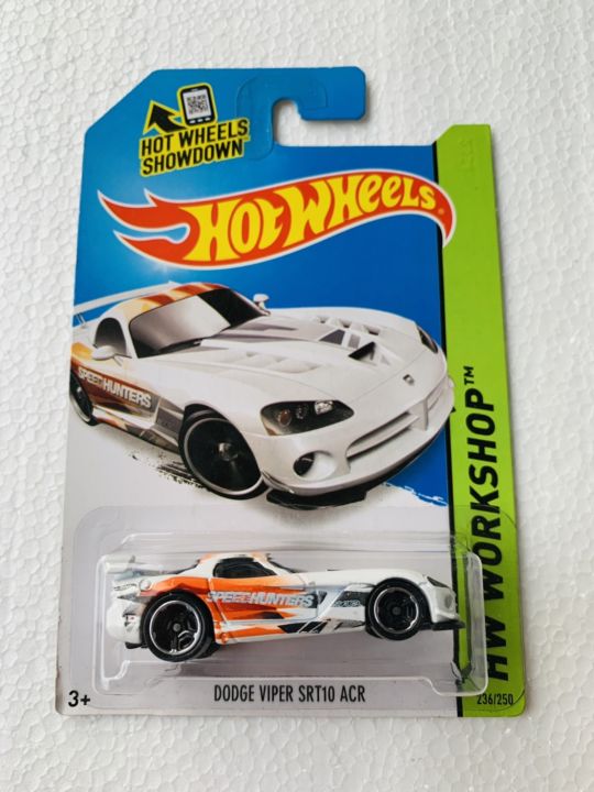 HOTWHEELS HOT WHEELS DODGE VIPER SRT10 ACR PUTIH HW WORKSHOP SKALA 1 : ...