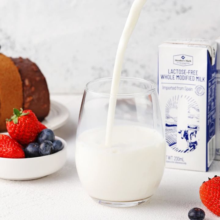 Sam member store Spanish imports lactose-free whole milk (modified milk ...