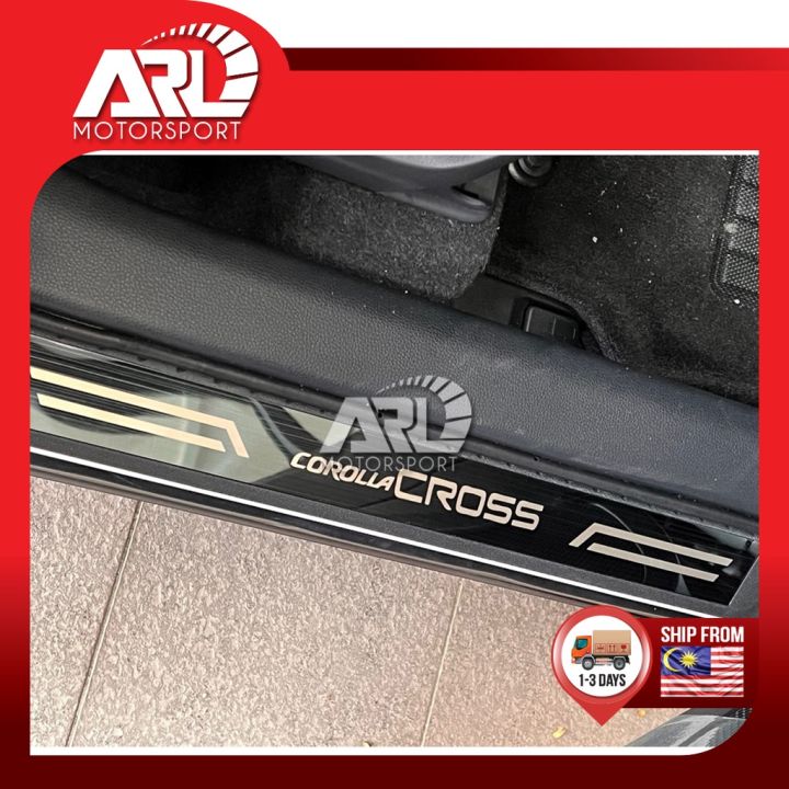 Toyota Corolla Cross XG10 OEM Door Step / Scuff Plate Cover Panel Step ...