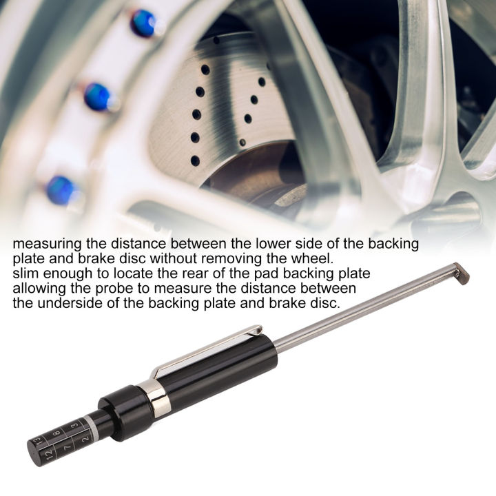 Brake Pad Thickness Gauge Car Brake Pad Detection Pen Scale Tire Tread ...
