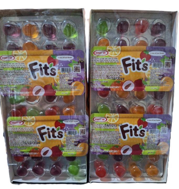 PERMEN FITS JELLY 1 BOX ISI 30PC // PERMEN FRUIT CANDY 1 PAK ISI 30PC ...