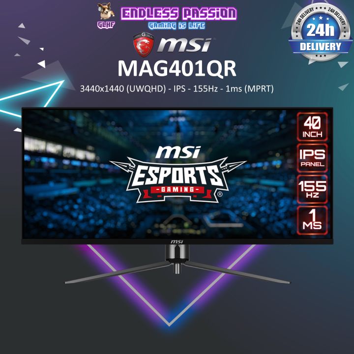 MSI MAG401QR 40 Inch Gaming Monitor | Lazada Singapore