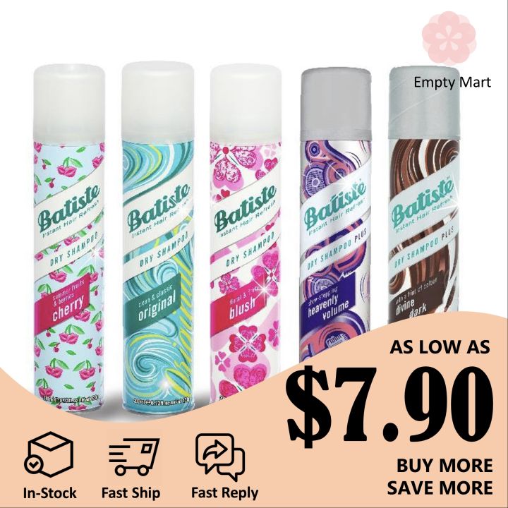 Batiste Instant Hair Refresh Dry Shampoo | Lazada Singapore