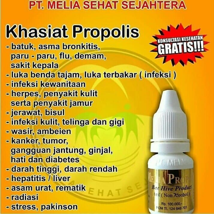 Propolis Original 1BOTOL - Propolis Asli MELI A - Me Lia Propolis Meli ...