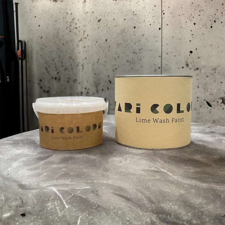 Vari Colors Lime Wash Paint 500g with Top Coat | Lazada