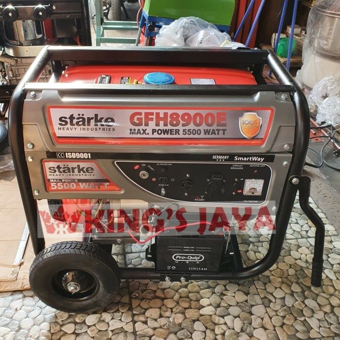 Genset Bensin 5500 watt STARKE GFH 8900 E / Generator Listrik | Lazada ...