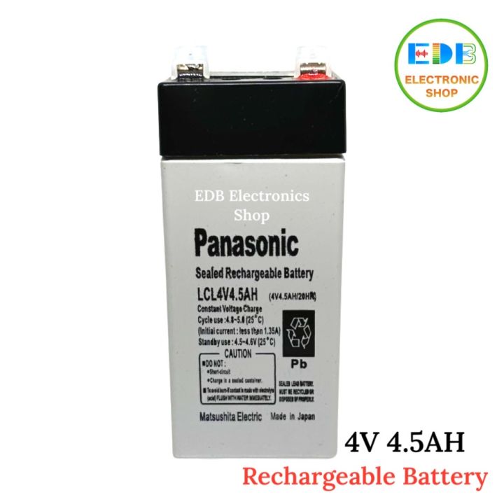 Rechargeable Battery 4V 4.5AH/20HR Lead Acid Battery 4V 4.5Ah battery ...