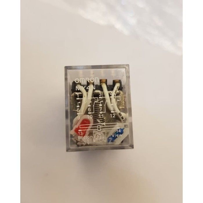 Relay Omron MY4N 220VAC 12VDC 24VDC | Lazada Indonesia