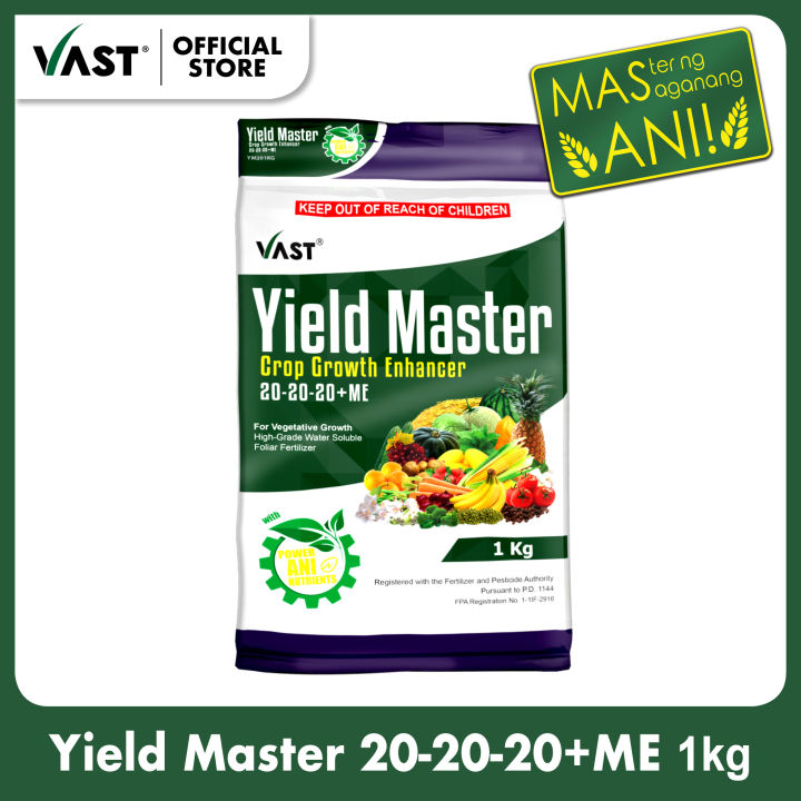Vast Yield Master 20-20-20-ME Foliar Fertilizer 1kg | Lazada PH