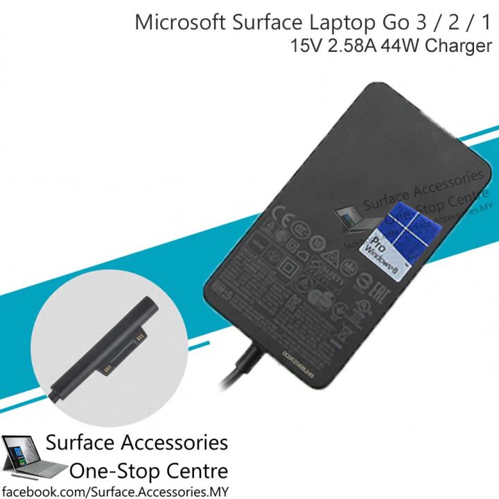 Microsoft Surface Laptop Go 3 Charger 44W Charger Microsoft Surface ...