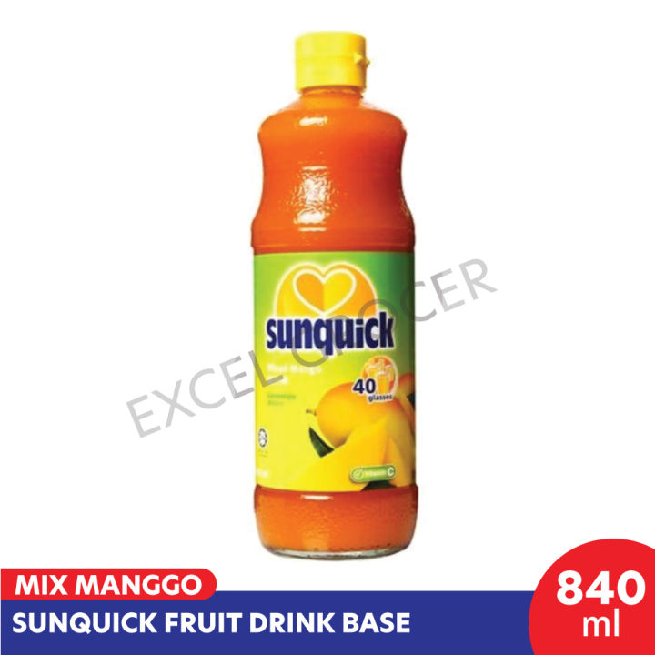 Sunquick Mixed Mango Fruit Drink Base 840ml | Lazada