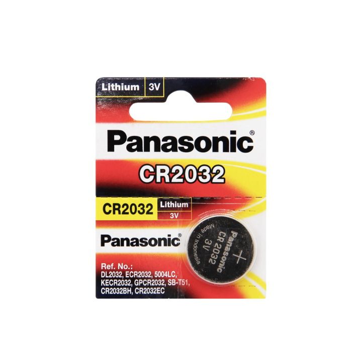 (KTS)ถ่านเม็ดกระดุม Panasonic CR2032 Lithium 3V | Lazada.co.th