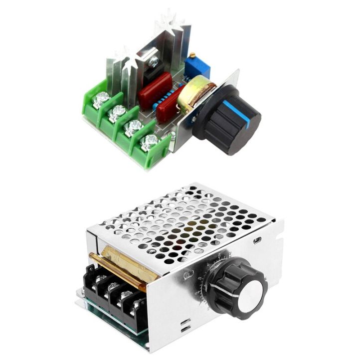 2000W 4000W SCR Voltage Regulators Dimmer AC 220V Motor Speed ...