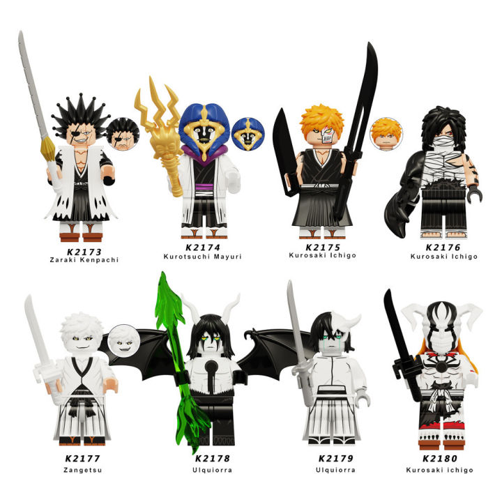KDL824 Kurosaki Ichigo Zangetsu Ulquiorra Japanese Anime Cartoon BLEACH ...
