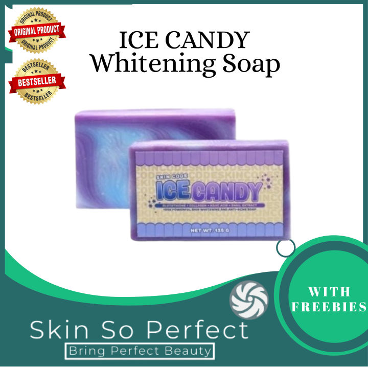 SKIN SO PERFECT ORIGINAL Ice Candy Whitening and Anti-acne Soap | Lazada PH