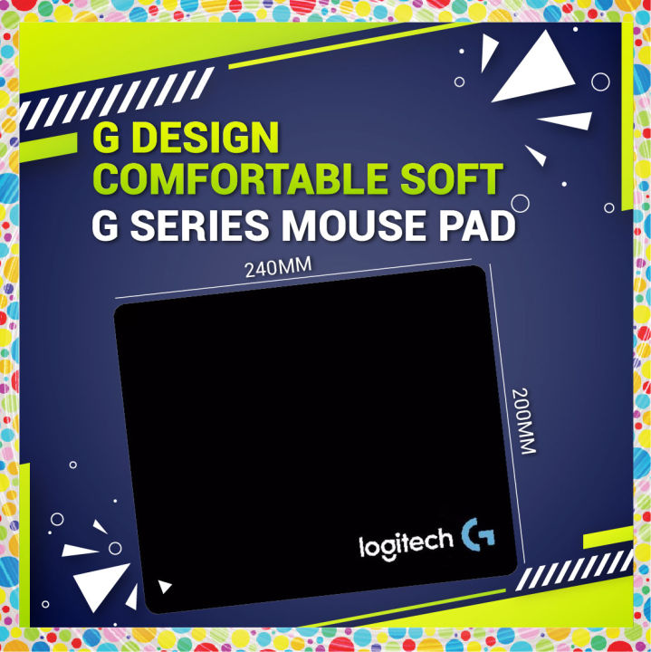 Logitech G Design Comfortable Soft Mouse Pad (200mm x 240mm) | Lazada
