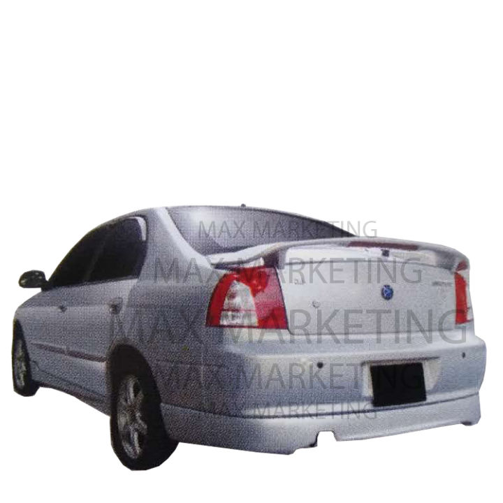 LL7045 (FIBER) KIA SPECTRA OEM SPOILER WITH LED (FIBER GLASS)SKIRT LIP ...