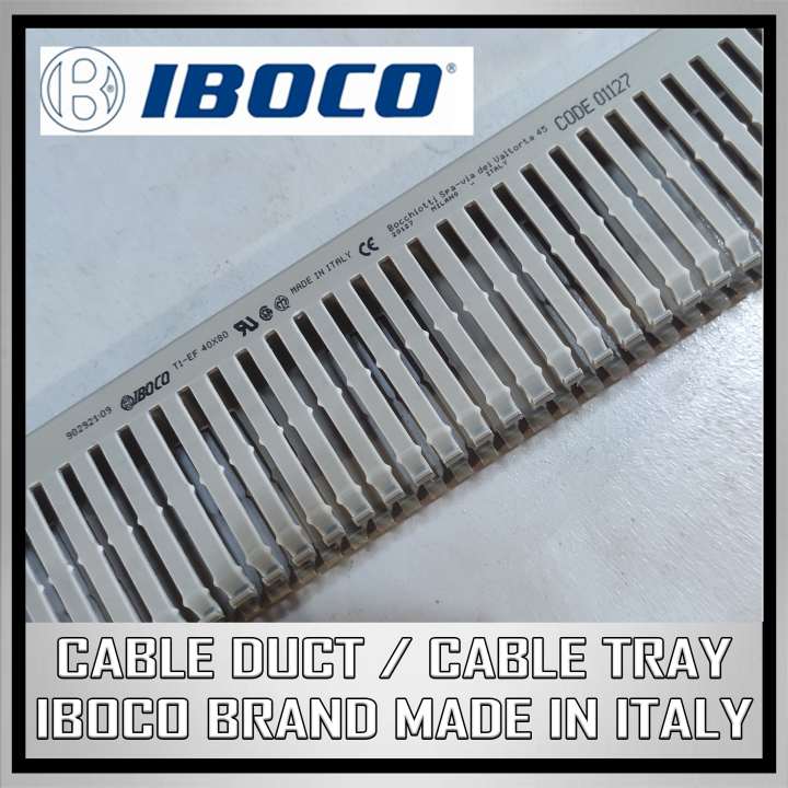 CABLE DUCT/CABLE TRAY (IBOCO BRAND MADE IN ITALY) / KELEVER CABLE DUCT ...