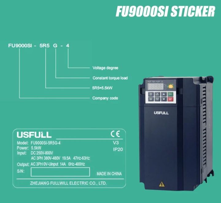 hot USFULL Solar Pump Inverter Water Drive 3 Phase 5HP Solar VFD 10HP 20HP | Lazada PH