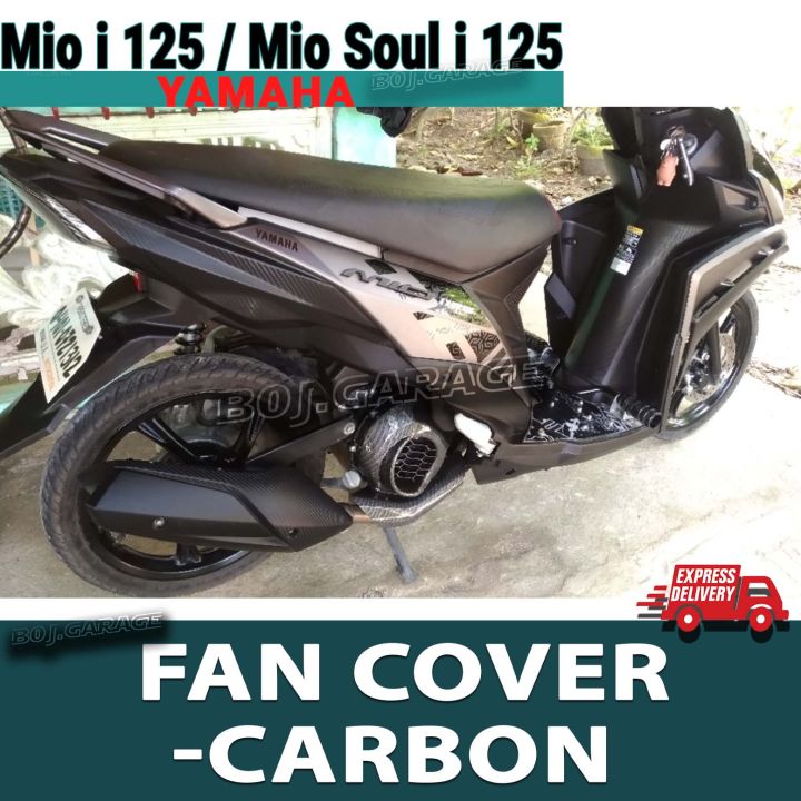 Yamaha Mio i 125 M3 Mio Soul i 125 / Gravis / Mio Gear Fan cover Carbon ...