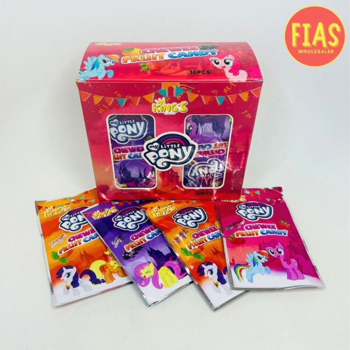 30 packs My Little Pony Chewee Fruit Candy | Lazada PH