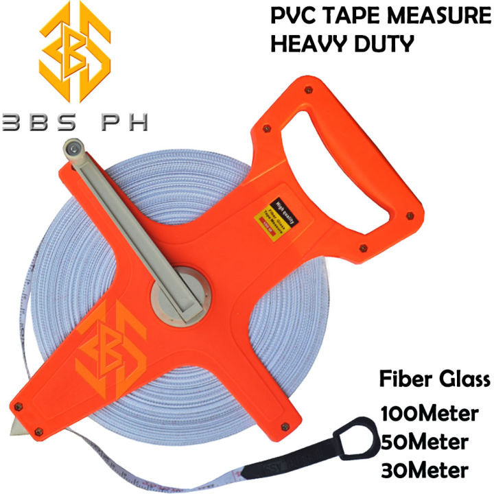 Tape Measure Fiber Glass Body Heavy Duty 100m, 50m, 30m (1pc) by 3BS ...