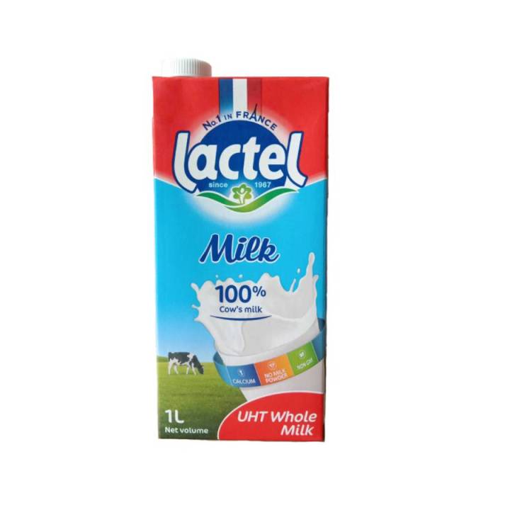 Lactel UHT Whole Milk (1L) | Lazada PH