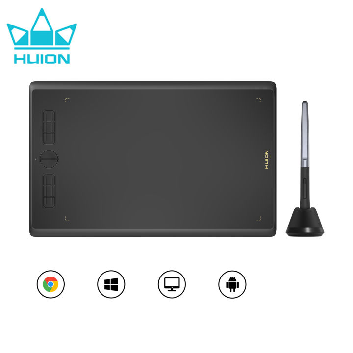 Huion H610x Graphics Tablet Drawing 8192 Chromebook Pen 8 Android ...