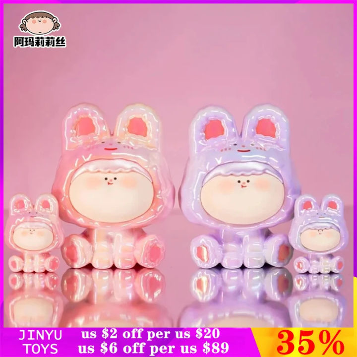 AMLLS Rabbit Hand Made Series Hanging Cards Cute Anime Action Figure ...