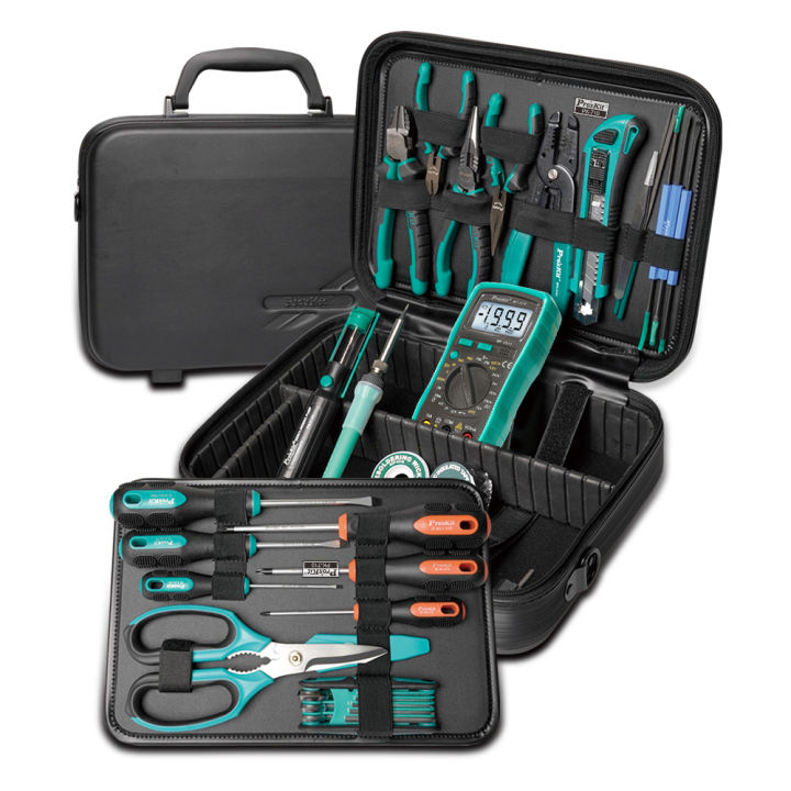 Pro'sKit PK-710KB-NPE ชุดเครื่องมือช่างอิเล็กทรอนิกส์ ไม่มีตะถั่ว | Lazada.co.th